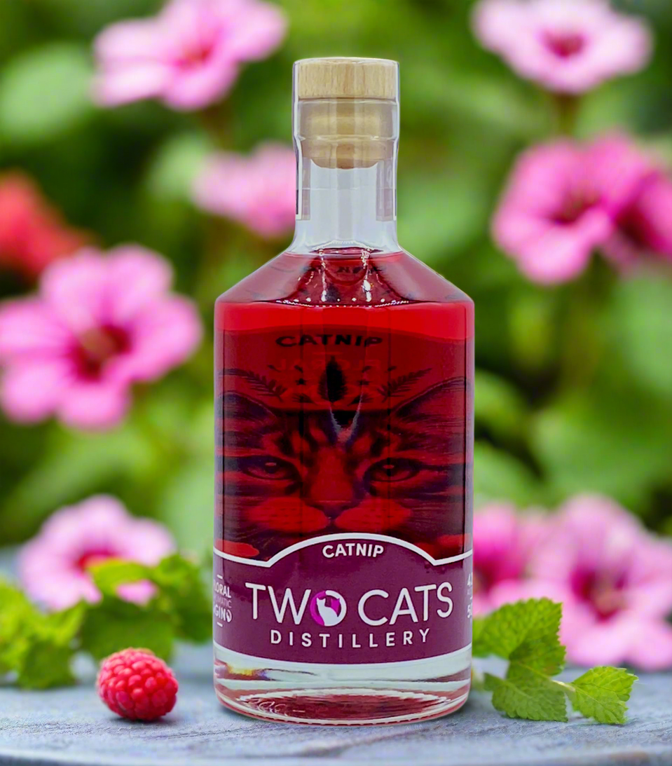 Catnip Floral Aromatic Pink Gin | Two Cats Distillery Pty Ltd
